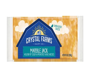 Crystal Farms Marble Jack Chunk – 8 oz – Triple Three Foods